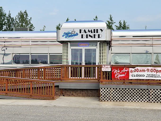 That wooden ramp isn't just for accessibility&mdash;it's your pathway to pancake paradise and bacon bliss.