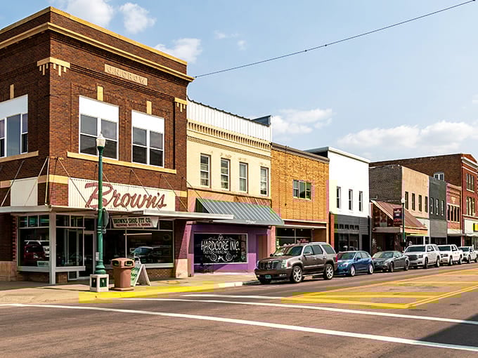 Mitchell's historic Main Street showcases the kind of small-town charm that makes you want to slow down and stay awhile.