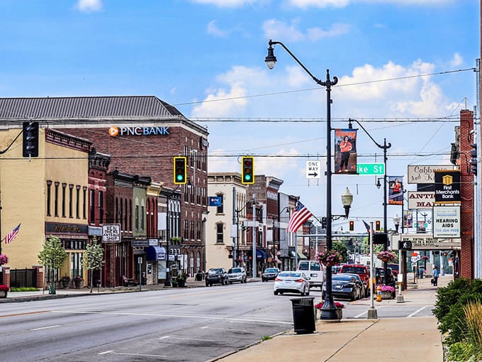 Downtown Crawfordsville looks like Main Street USA decided to stay charming instead of selling out to chain stores.