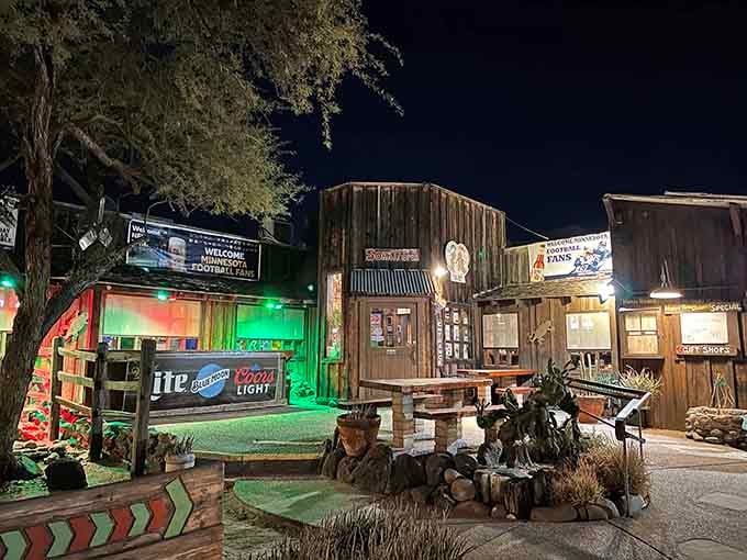 When a restaurant's exterior looks like the Wild West had a yard sale, you know you're in for something special.