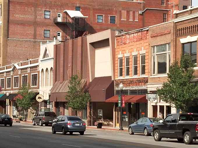 Main Street magic where parking doesn't require a second mortgage. These brick beauties house local businesses that have mastered the art of Midwestern charm.