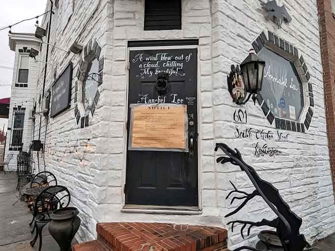 That painted facade isn't just decoration, it's a promise that something wonderfully weird awaits inside.