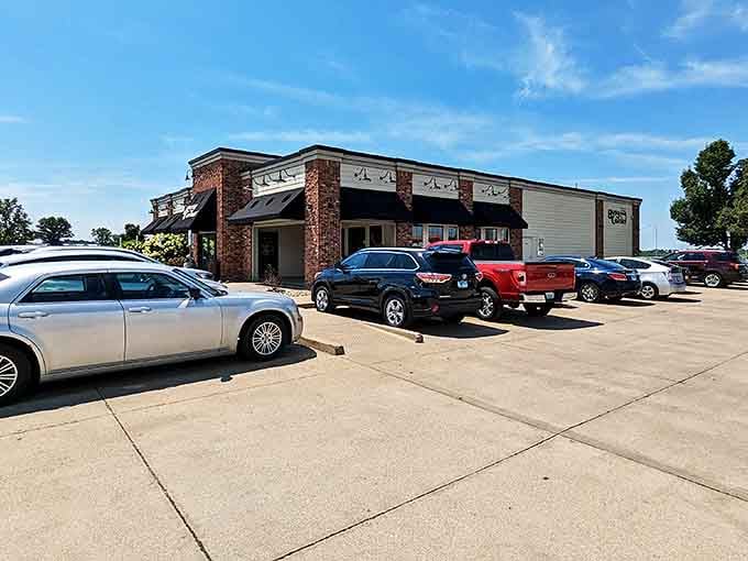 The packed parking lot tells you everything you need to know &ndash; locals can't stay away from this Goodfield gem.