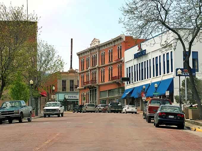 Downtown Trinidad blends old-world character with modern convenience, creating a streetscape that feels authentically Colorado without the tourist crowds.