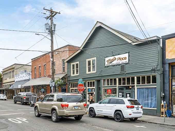 Downtown Silverton serves up that perfect small-town charm where every storefront tells a story worth hearing.