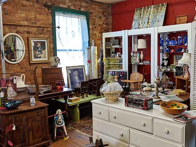 That white dresser has more character than most reality TV stars, and it's probably seen more drama in its lifetime too.