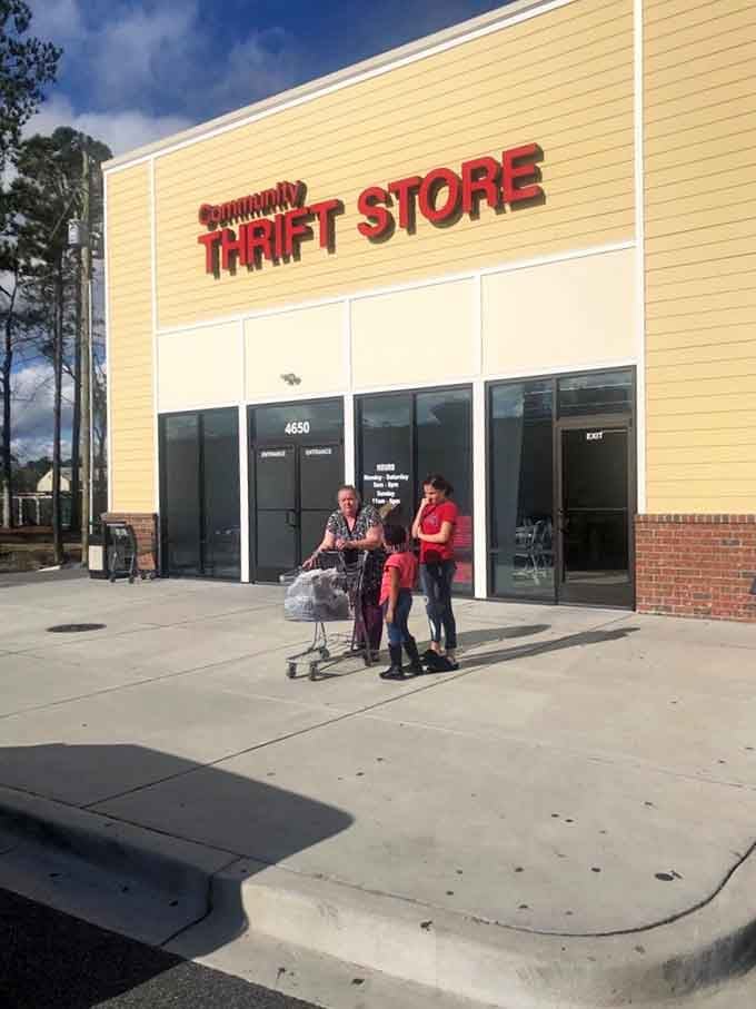 The unassuming beige exterior hides a treasure trove within. Like finding a secret level in a video game where everything costs less but means more.