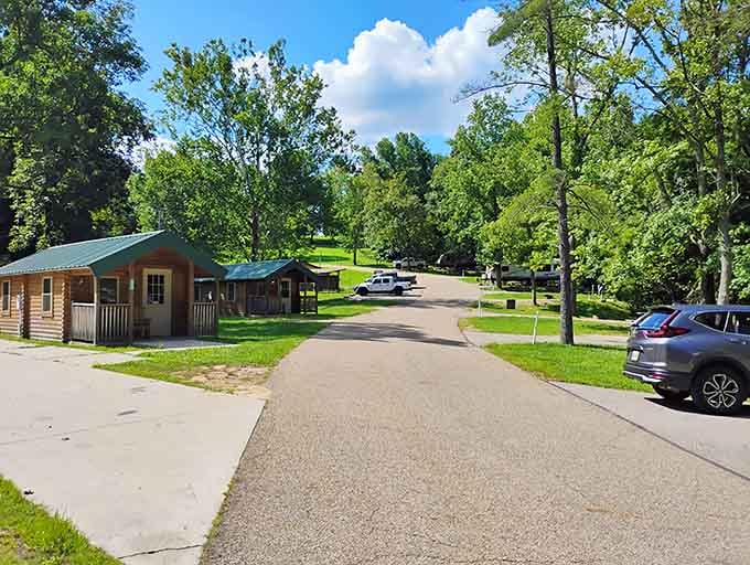 Welcome to where the pavement ends and your stress levels mysteriously drop to near zero.