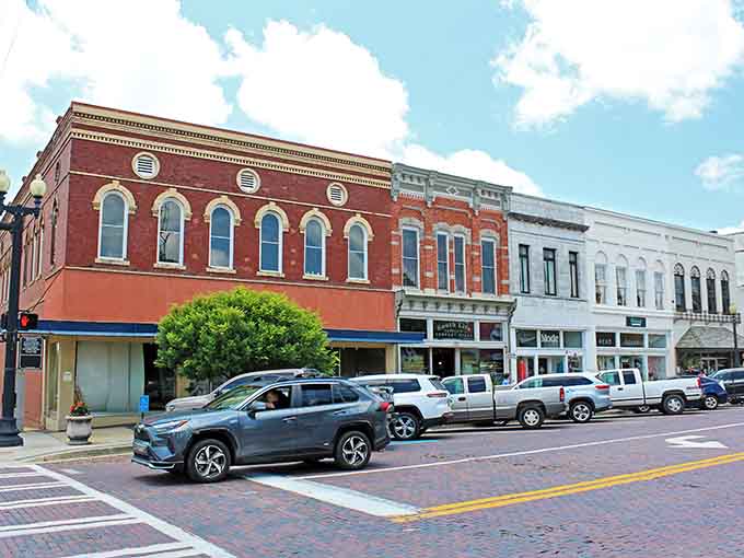 Downtown Thomasville looks like someone hit the "preserve charm" button and forgot to turn it off.