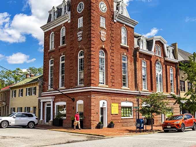 The Stam Hall stands as a red-brick reminder that some things improve with age, unlike your knees.