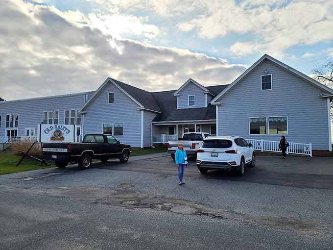 The unassuming exterior hides some of Maryland's finest seafood, proving you can't judge a crab cake by its building.