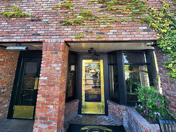 That ivy-covered brick exterior isn't trying to impress anyone, which is exactly why it does so effortlessly.