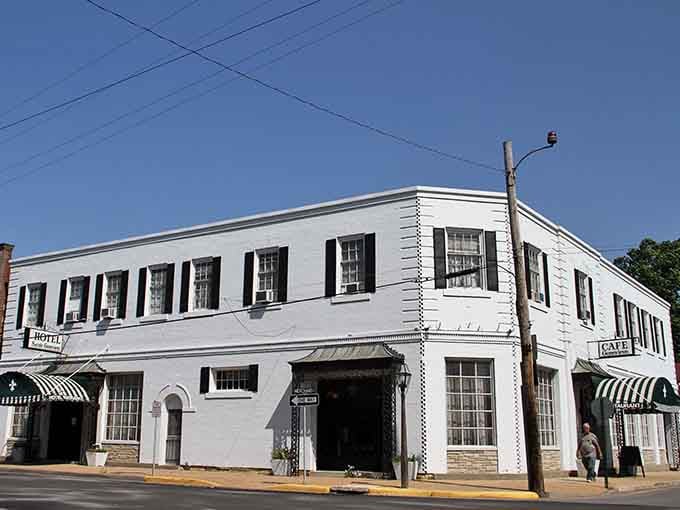 French colonial architecture meets Main Street America in this perfectly preserved slice of Missouri history that predates your great-great-grandparents.