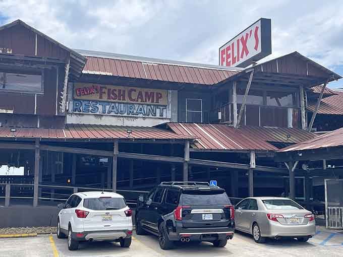 Felix's Fish Camp Restaurant wears its no-frills character proudly, where the focus remains squarely on spectacular seafood.