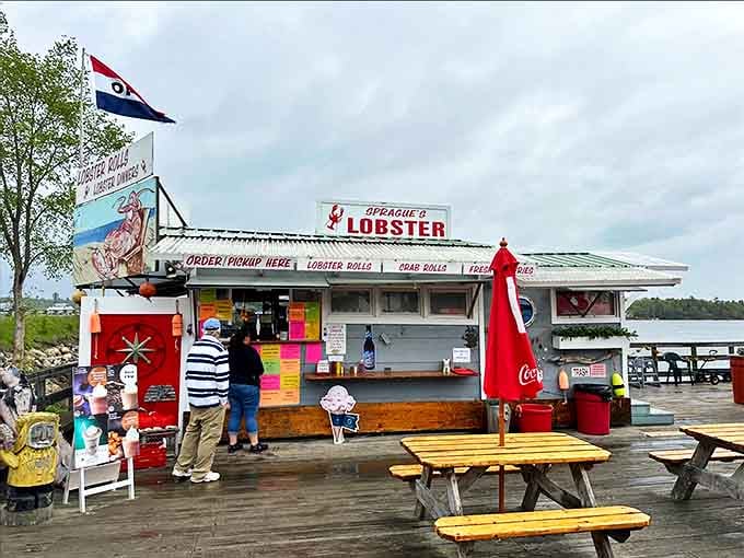 With the water glistening just beyond the deck, Sprague's serves up ocean-to-plate perfection in a setting that makes fancy restaurants seem utterly pointless.