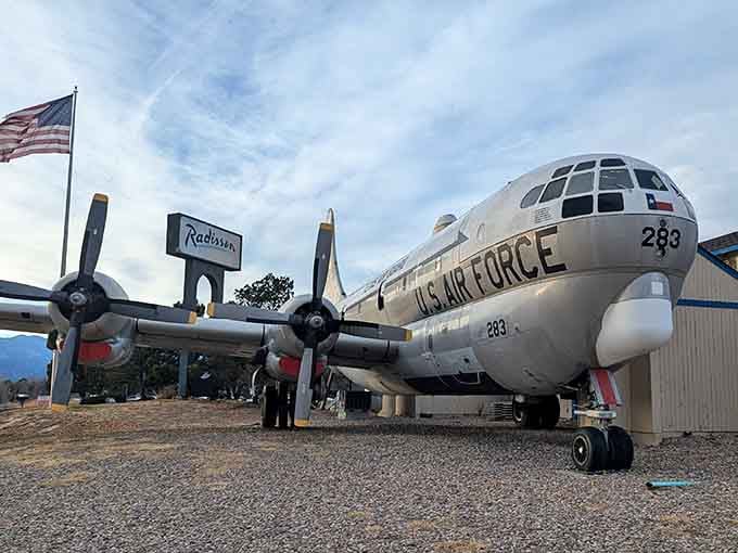 When a Boeing KC-97 tanker decides retirement means serving burgers instead of serving the country, magic happens.