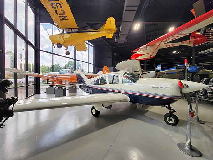 A wide array of aircraft awaits, offering a peek into aviation’s storied past and bright future.