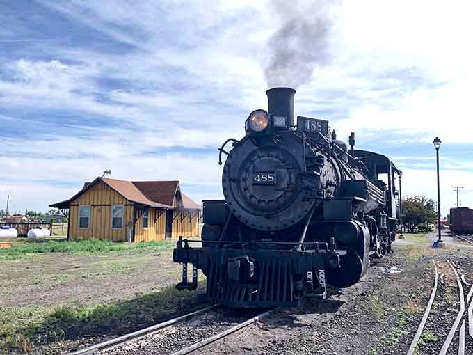 This magnificent iron beast has been huffing and puffing through Colorado mountains since before your grandparents learned to drive.