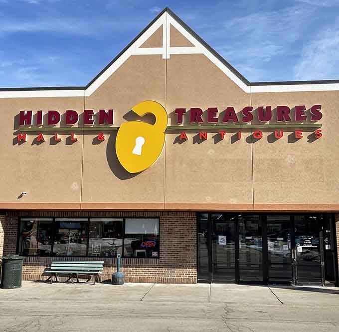 The exterior might look modern, but step inside and you're transported to every decade simultaneously.