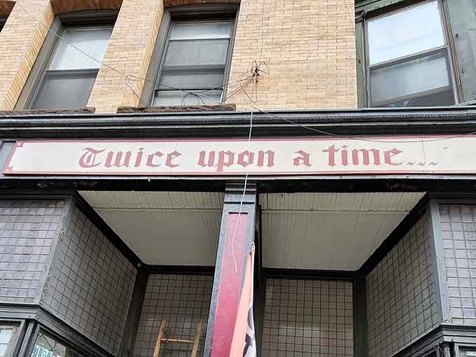 That iconic storefront sign promises exactly what awaits inside: a second chance for objects with stories to tell.