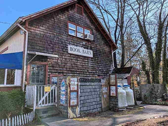 That weathered exterior isn't trying to impress anyone, and that's exactly why it's so charming.