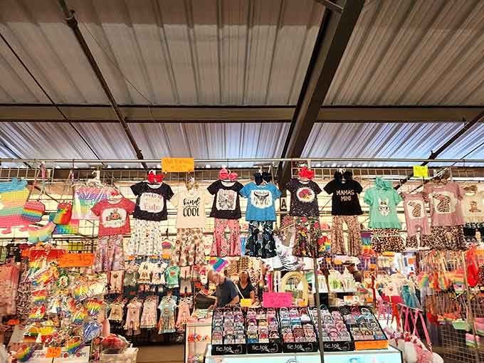 Colorful displays catch your eye at every turn, proving that organized chaos can be absolutely beautiful.