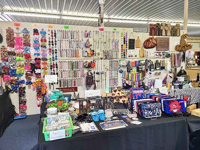 This explosion of color and pattern would make Marie Kondo hyperventilate, but for bargain hunters, it's pure joy in physical form.