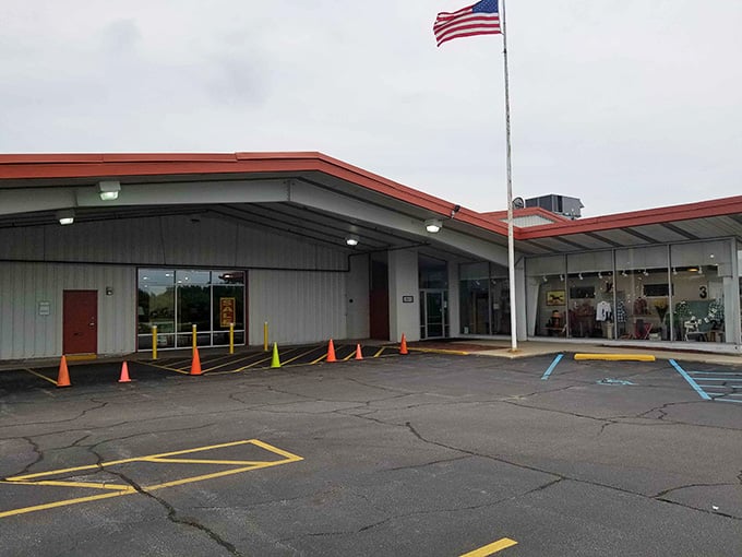 The exterior might look unassuming, but inside lies a treasure trove that'll make your wallet very happy.