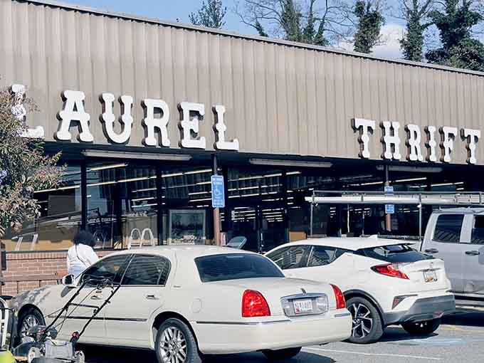 Those bold white letters aren't just signage, they're a beacon calling bargain hunters home to paradise.