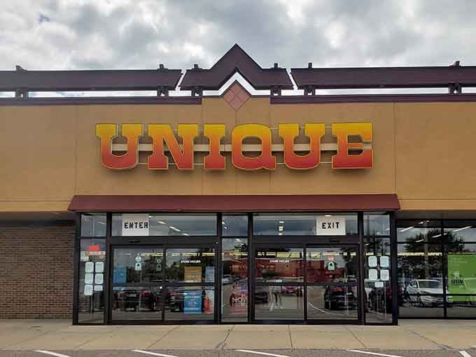 The storefront welcomes you like an old friend who happens to have everything you need at unbeatable prices.