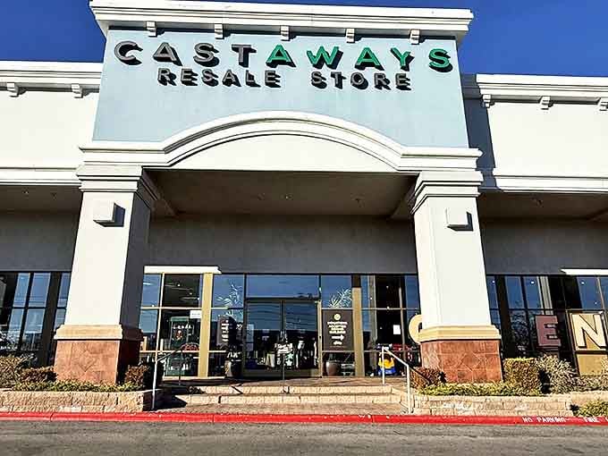 The unassuming fa&ccedil;ade of Castaways Resale Store in Henderson hides a treasure trove within. Like a Vegas casino, the real magic happens once you step inside.