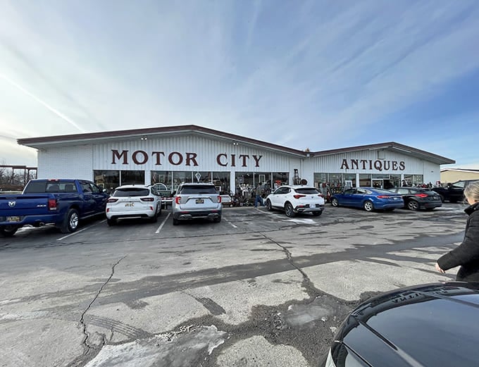 The unassuming exterior hides a sprawling treasure trove that'll have you wondering why you didn't bring a bigger car.