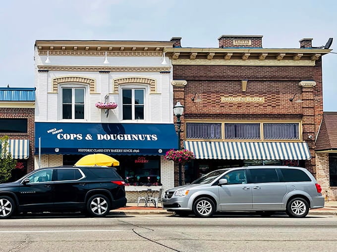 Classic Main Street architecture meets the most delicious law enforcement operation you'll ever encounter in Clare.