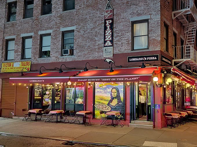That red awning has been calling to hungry New Yorkers since before your grandparents' first date.