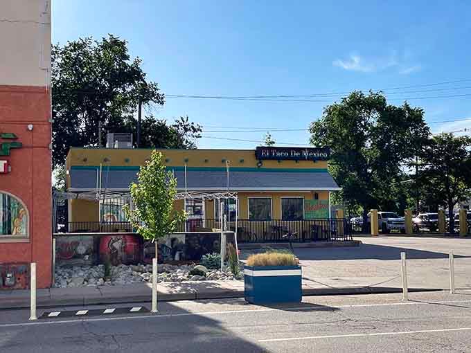 El Taco De Mexico sits proudly on Santa Fe Drive, a beacon of authentic flavor since the Reagan era.