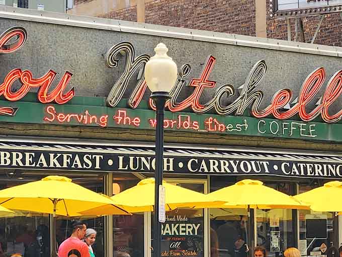 That vintage neon glow promising "the world's finest coffee" isn't just advertising, it's a century-old commitment still being kept daily.