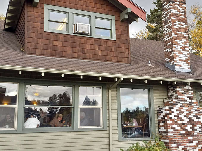 The charming craftsman exterior of McKay Cottage beckons like a friend saying "breakfast is ready!" Cedar shingles and that distinctive chimney promise warmth inside.