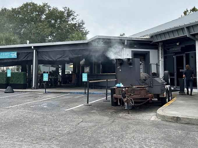 That smoker working overtime outside isn't just for show &ndash; it's your first hint that something magical awaits inside.