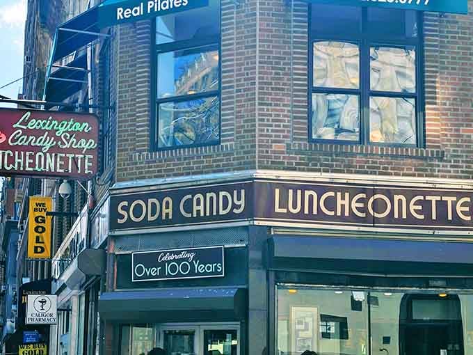 That vintage signage isn't a replica, it's the real McCoy, standing proud for over a century of service.