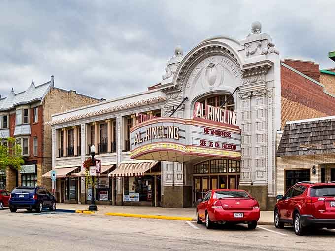 The Al. Ringling Theatre stands as proof that 1915 knew a thing or two about making an entrance.