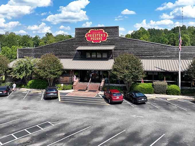 That red sign beckons like a lighthouse for anyone with functioning taste buds and common sense.