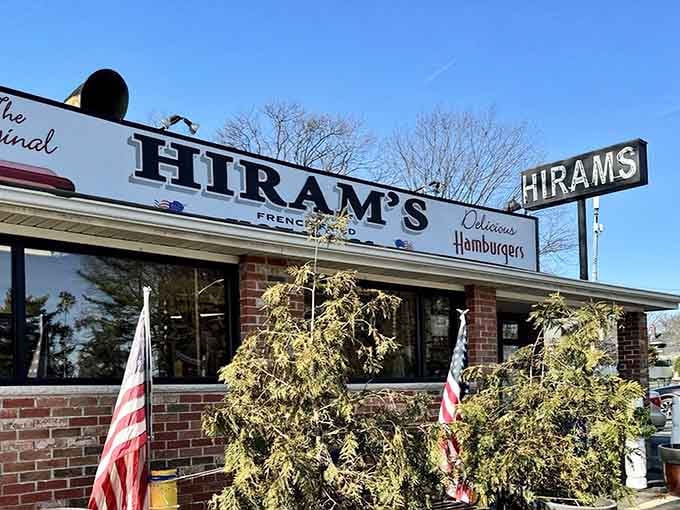 That classic brick facade and vintage signage aren't trying to be retro, they just never left the party.