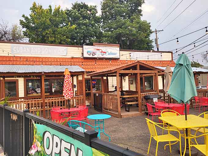 Savor a slice of the Caribbean in Minnesota! This colorful hidden gem serves up authentic Cuban flavors on a sun-drenched patio.