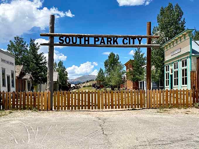 That wooden gateway isn't just an entrance; it's your personal portal to a time when life moved at horse speed.