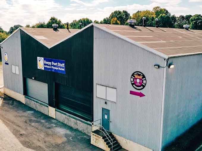 The unassuming exterior hides a treasure trove that'll make your inner collector's heart skip a beat.