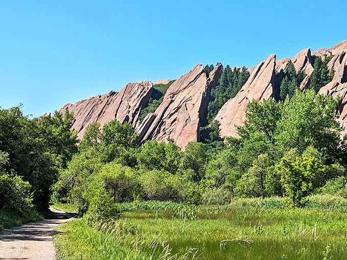 Imagine walking this trail every day—it's like having backstage passes to Earth's greatest rock concert, minus the overpriced t-shirts.