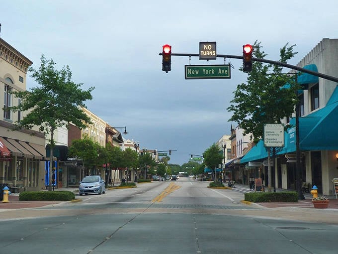 New York Avenue captures DeLand's essence&mdash;historic storefronts, mature trees, and not a tourist trap in sight. Small-town Florida at its finest.