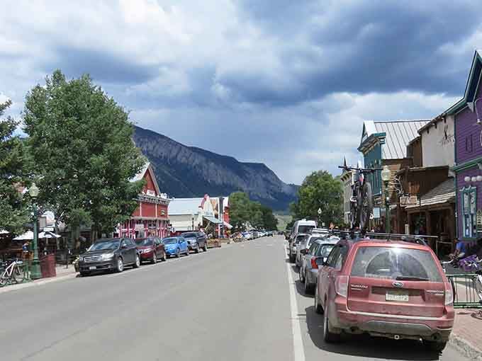 Victorian charm meets mountain majesty on streets where stress goes to retire and never comes back.