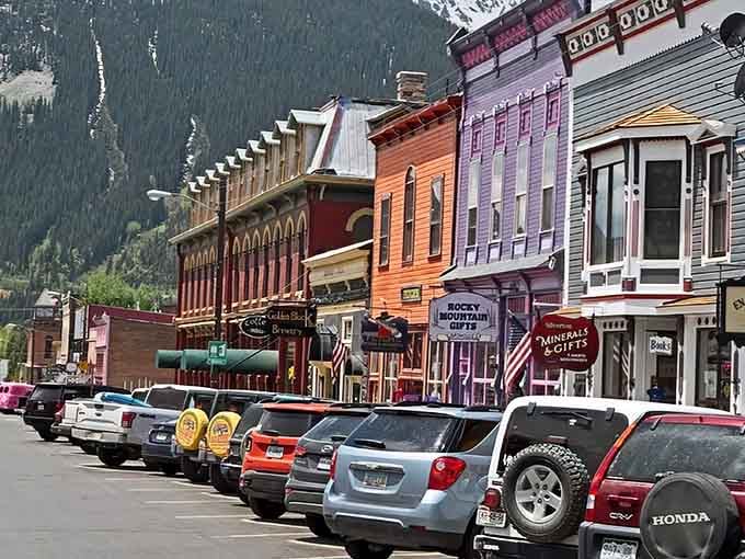 Those colorful Victorian storefronts aren't just pretty faces; they're time machines disguised as buildings with excellent paint jobs.