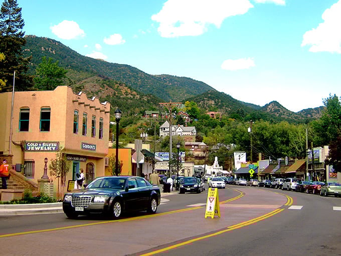 Main street magic happens when Victorian architecture meets mountain views and nobody's in a hurry to be anywhere else.